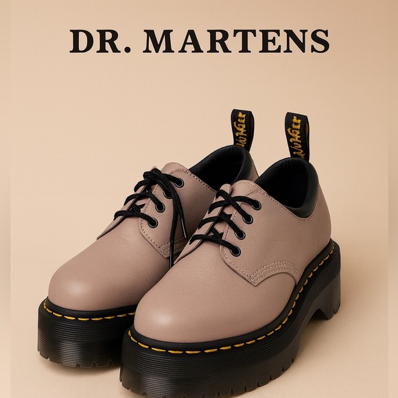Dr. Martens | Shoes | Dr Martens 853 Quad Pisa Leather Platform Oxford ...